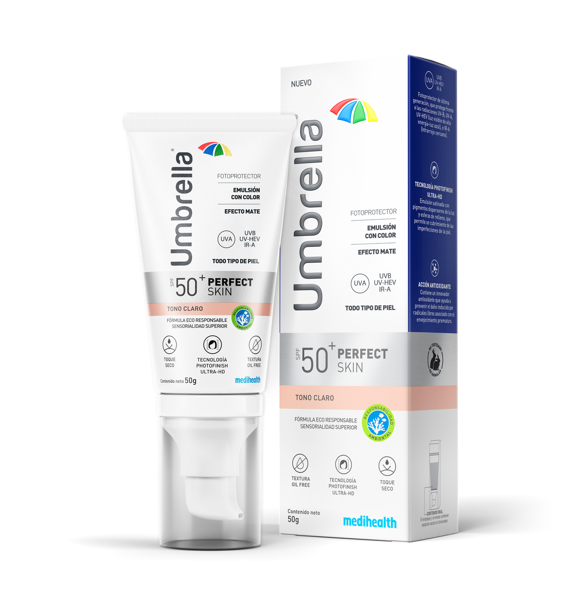 Umbrella| Perfect Skin Tono Claro – DS Laboratories - Mexico