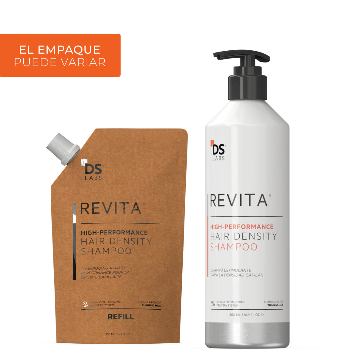 Revita® 500 ML | Shampoo para la Densidad Capilar – DS Laboratories ...