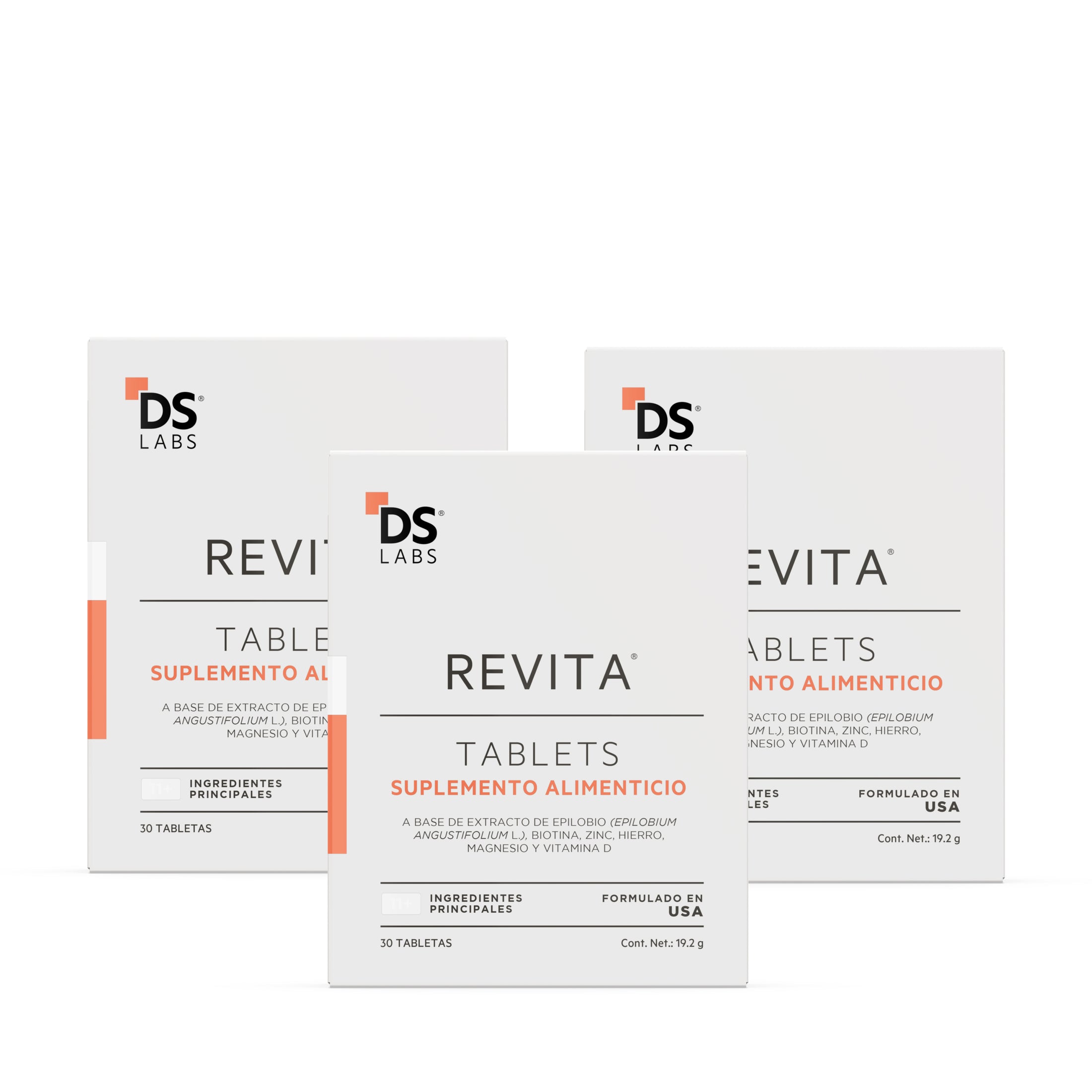 Revita® Para 3 meses | Tabletas – DS Laboratories - Mexico